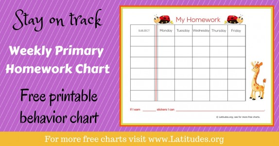 FREE Printable Daily Routine Charts for Kids | ACN Latitudes