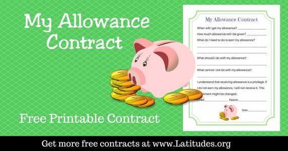 FREE Printable Behavior Contracts for Kids | ACN Latitudes