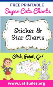 Printable Sticker & Star Charts for Teachers & Students | ACN Latitudes