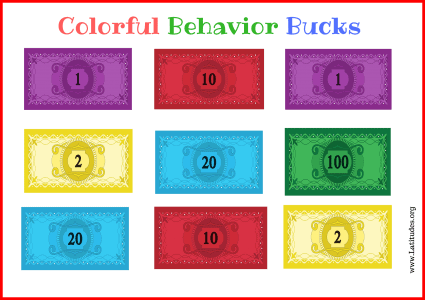 Colorful Behavior Bucks – ACN Latitudes
