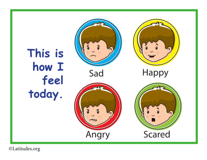Simple This is How I Feel Today Feelings Chart - ACN Latitudes