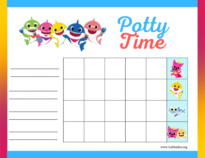 Baby Shark Potty Time Chart (Fillable) - ACN Latitudes