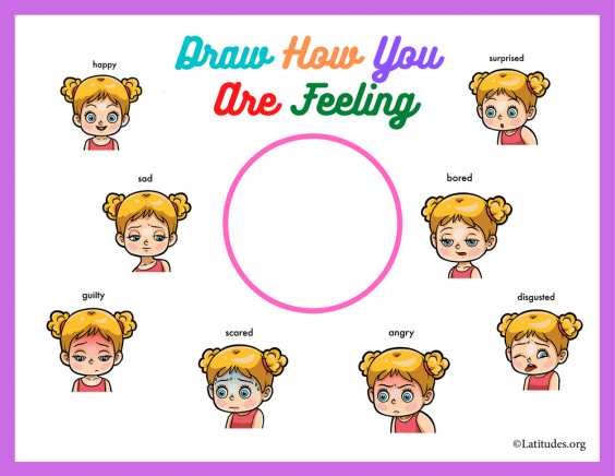 Draw How You Are Feeling 8 Emotions - ACN Latitudes