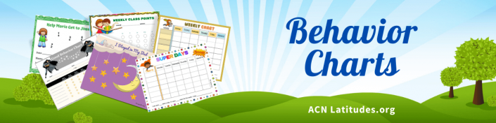 Printable Behavior Charts for Home & School | ACN Latitudes