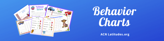 Printable Behavior Charts for Teachers & Students | ACN Latitudes