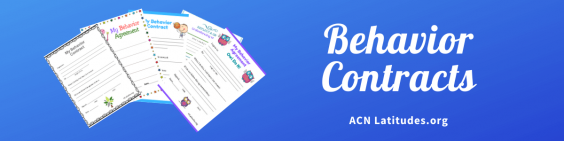 Printable Behavior Contracts for Teachers & Students | ACN Latitudes