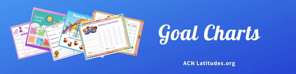 Printable Goal Charts for Teachers & Students | ACN Latitudes