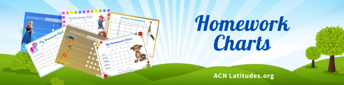 Printable Homework Charts for Kids | ACN Latitudes