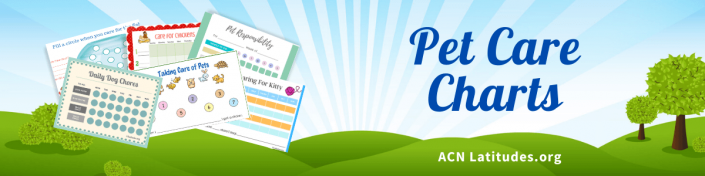 Printable Pet Care Charts for Kids | ACN Latitudes