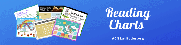 Printable Reading Charts for Teachers & Students | ACN Latitudes