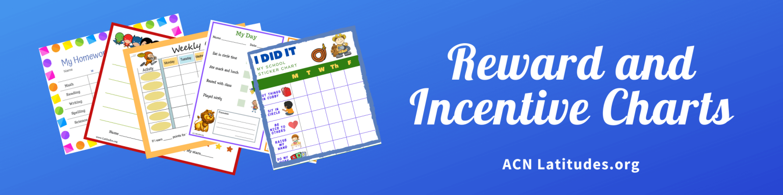 Printable Reward & Incentive Charts for Teachers & Students | ACN Latitudes