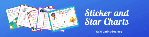 Printable Sticker & Star Charts for Teachers & Students | ACN Latitudes