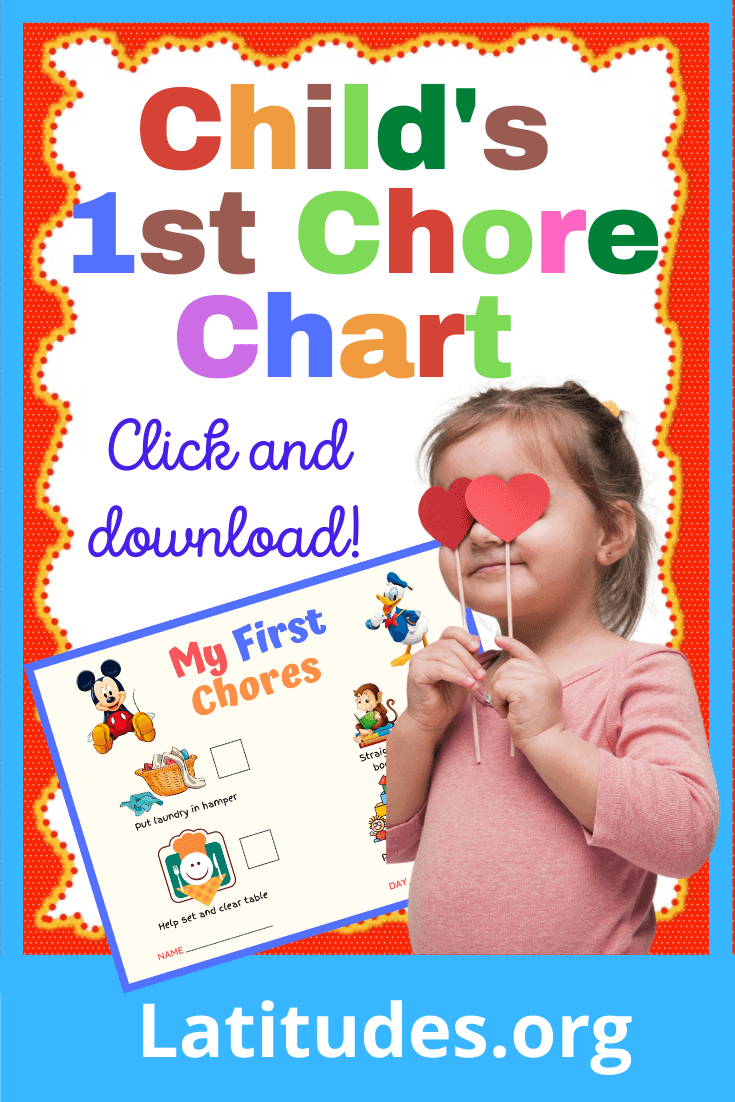 Mickey and Donald My First Chores Toddler Chart - ACN Latitudes