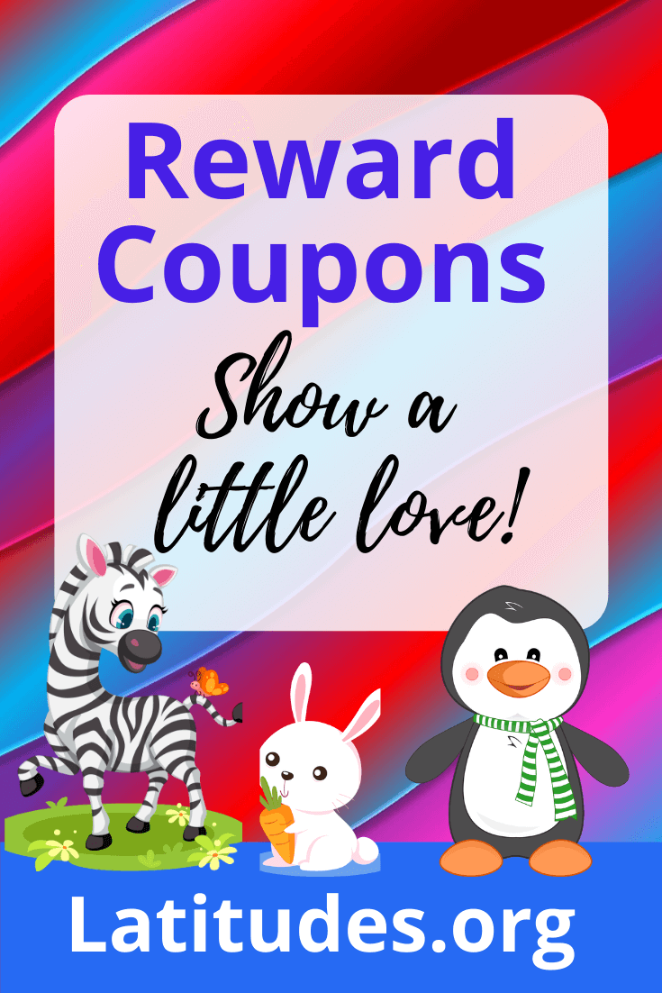 Printable Reward Coupons for Kids | ACN Latitudes