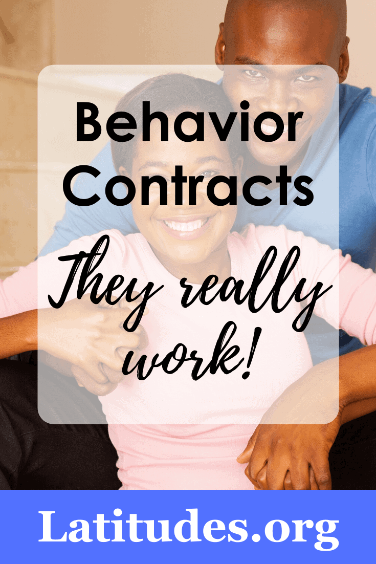 Printable Behavior Contracts for Kids | ACN Latitudes