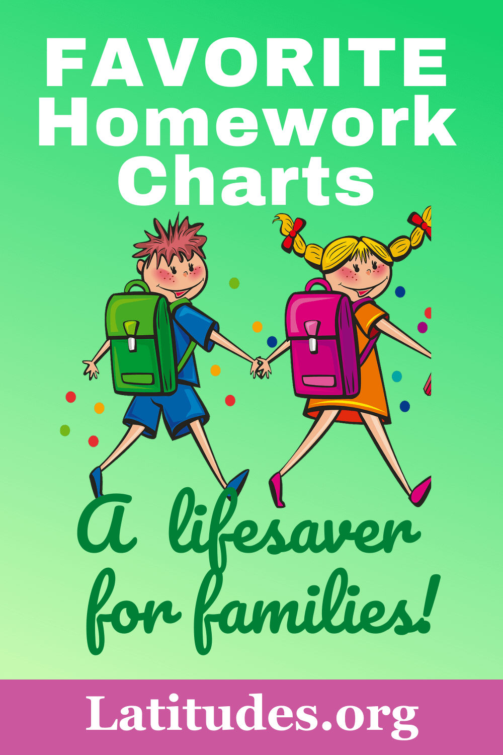 Printable Homework Charts for Kids | ACN Latitudes