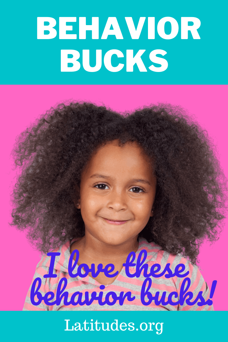 Printable Behavior Bucks for Kids | ACN Latitudes
