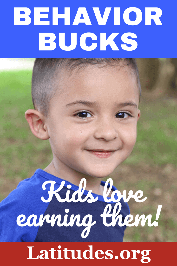 Printable Behavior Bucks for Kids | ACN Latitudes
