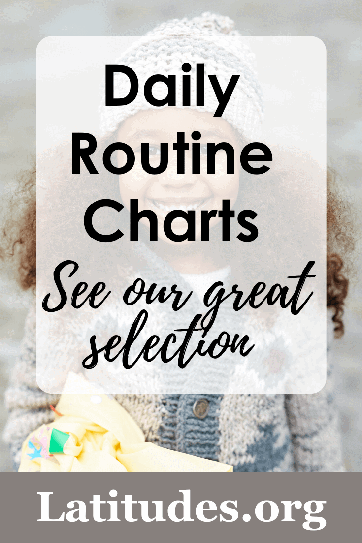 Printable Daily Routine Charts for Kids | ACN Latitudes