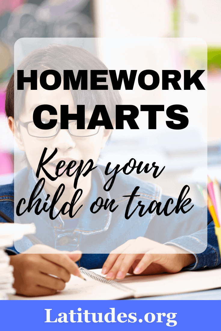 Printable Homework Charts for Kids | ACN Latitudes