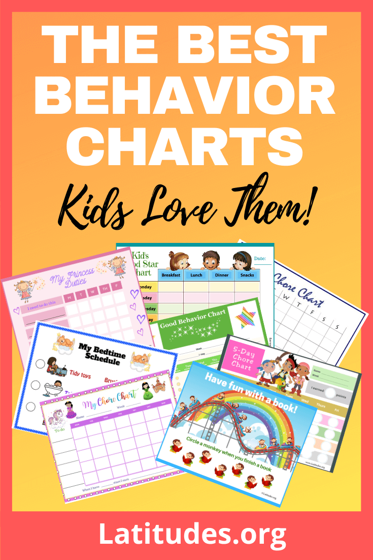 Printable Behavior Charts for Kids | ACN Latitudes