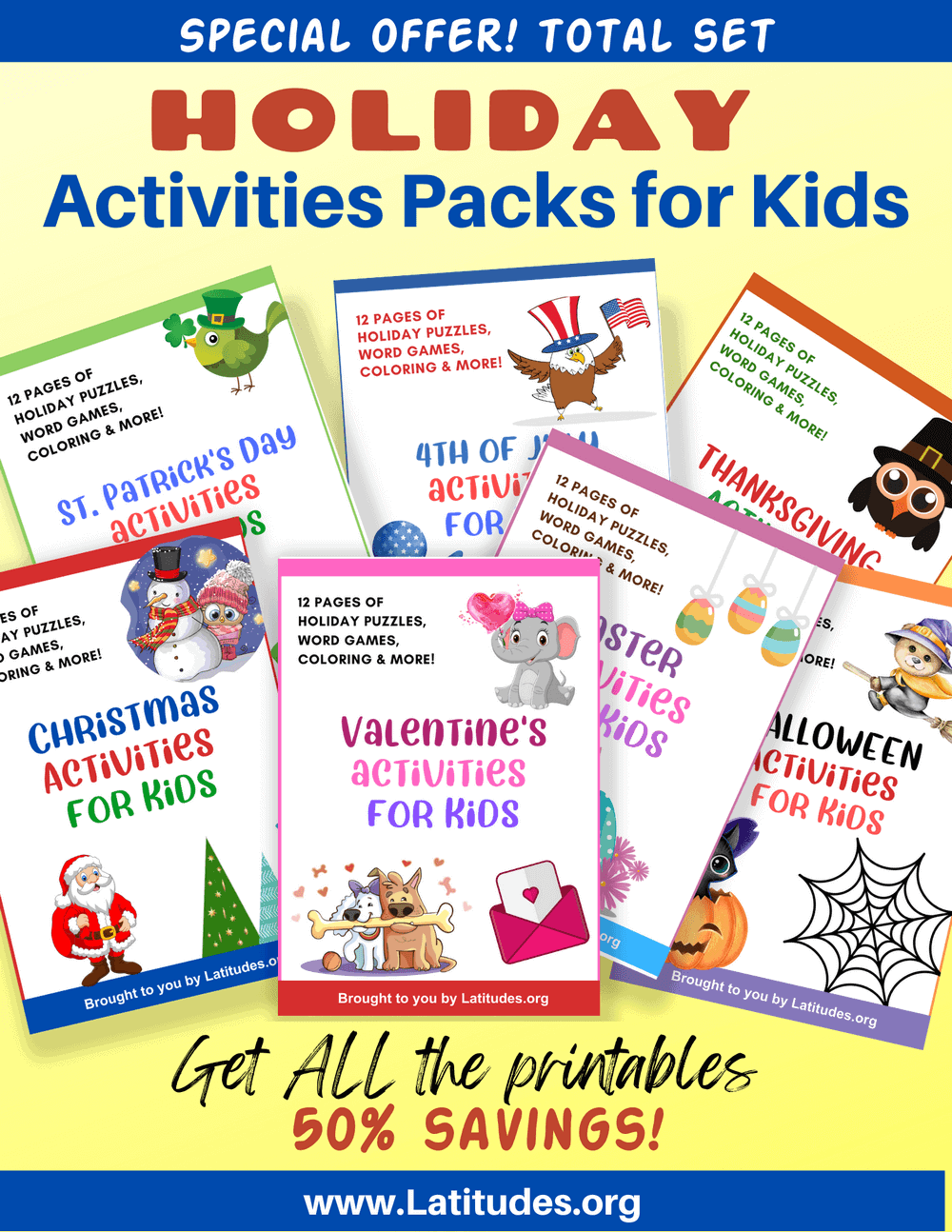 Holiday Activity Packets Bundle OTO – ACN Latitudes